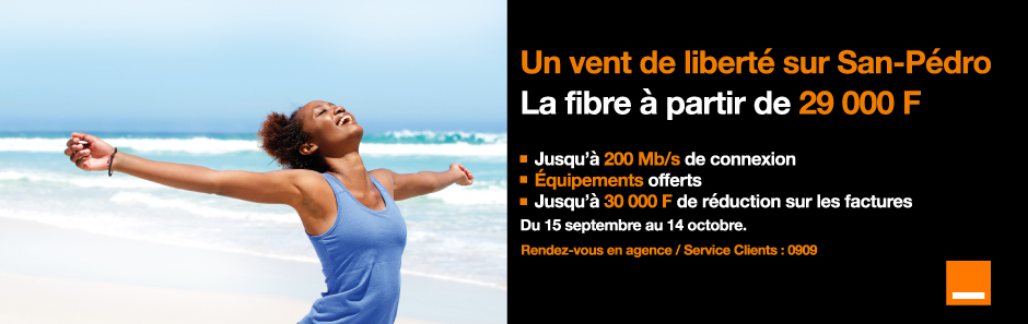 Orange Côte d'Ivoire lance la fibre à San pédro | Média Room d'Orange ...