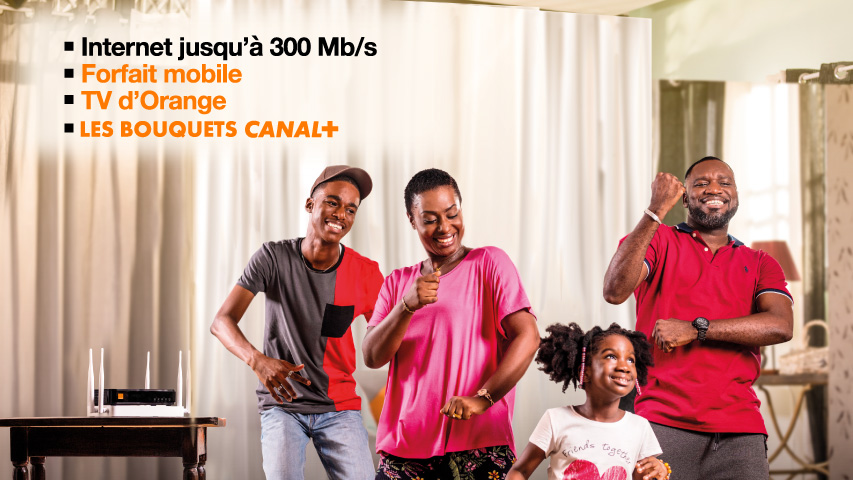 Fibre internet, fixe et TV | Orange Côte d’Ivoire