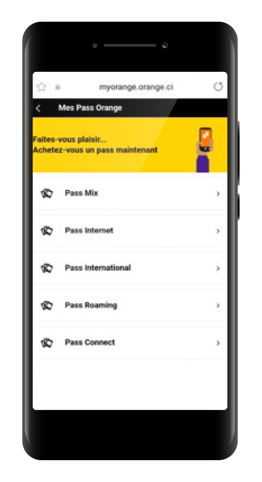 Pass KDO | Orange Côte d’Ivoire